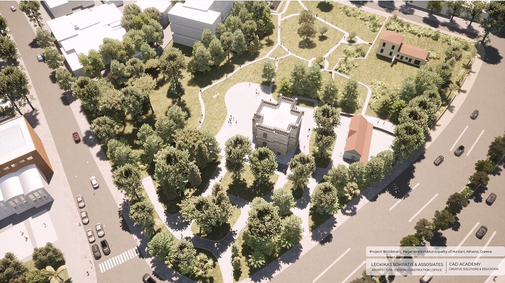 Urban design with Rhino and Lands Design - Landscape Design - McNeel Forum