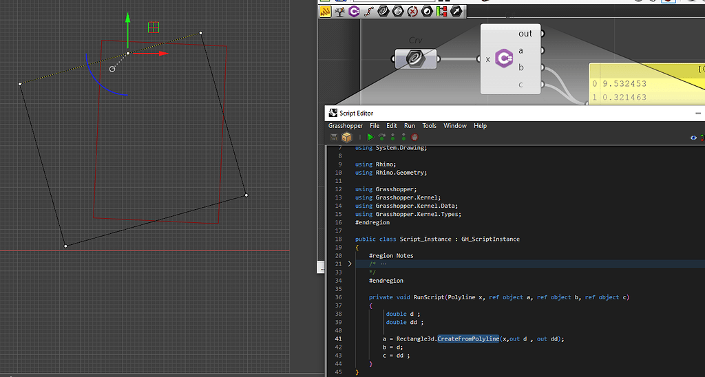 Create rectangle From Polyline error - Grasshopper - McNeel Forum
