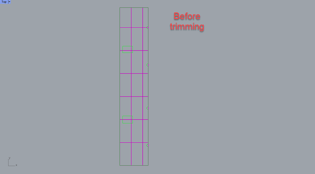 Automate trimming surfaces with curve using GH - Grasshopper - McNeel Forum Automate trimming surfaces with curve using GH - Grasshopper - McNeel Forum