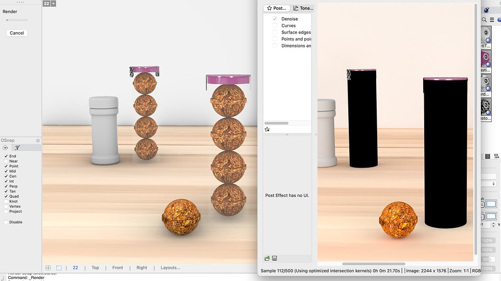 Clear materials render as opaque black - Rendering - McNeel Forum