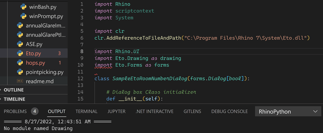 No Module Named Drawing When Using Etoforms Scripting Mcneel Forum 8927