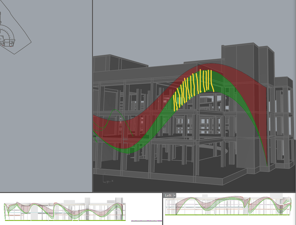 Vertical Line array between two curves - Grasshopper - McNeel Forum