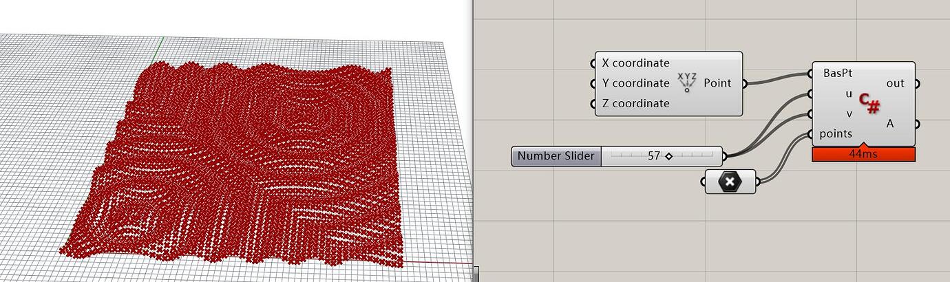 Grasshopper c# - interference sine wave in 3d - Grasshopper Developer ...