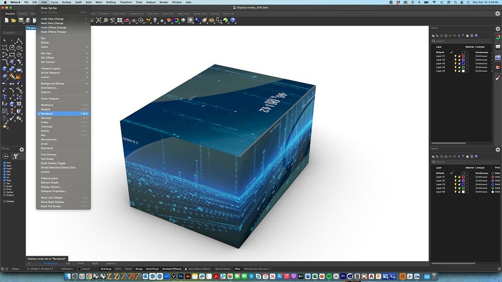 Rhino8 Mac Shaded View - Rhino for Mac - McNeel Forum Rhino8 Mac Shaded View - Rhino for Mac - McNeel Forum