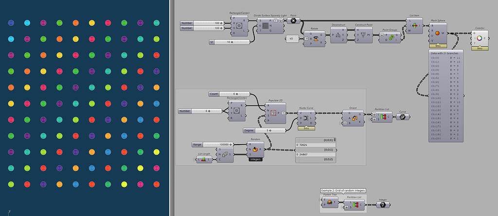 How to reconstruct data tree diagonally? - Grasshopper - McNeel Forum