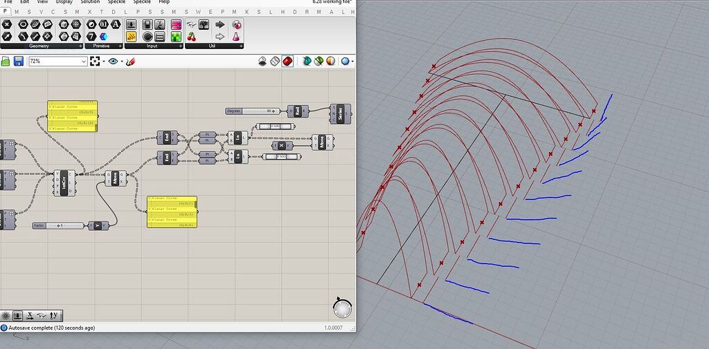 Rotating lines using a series - Grasshopper - McNeel Forum