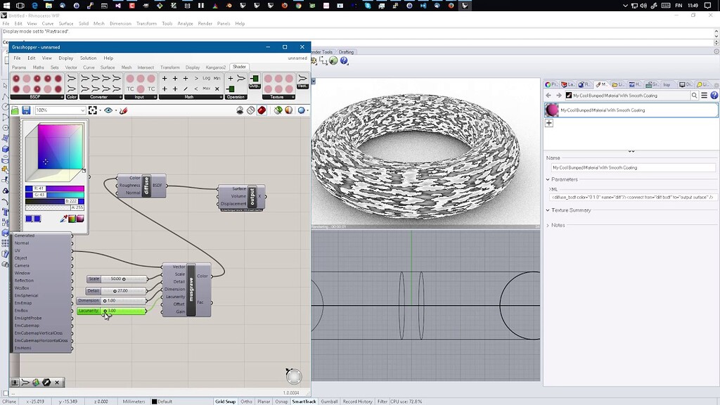Installing shader nodes for Grasshopper / Raytraced (Cycles) - Rendering WIP - McNeel Forum