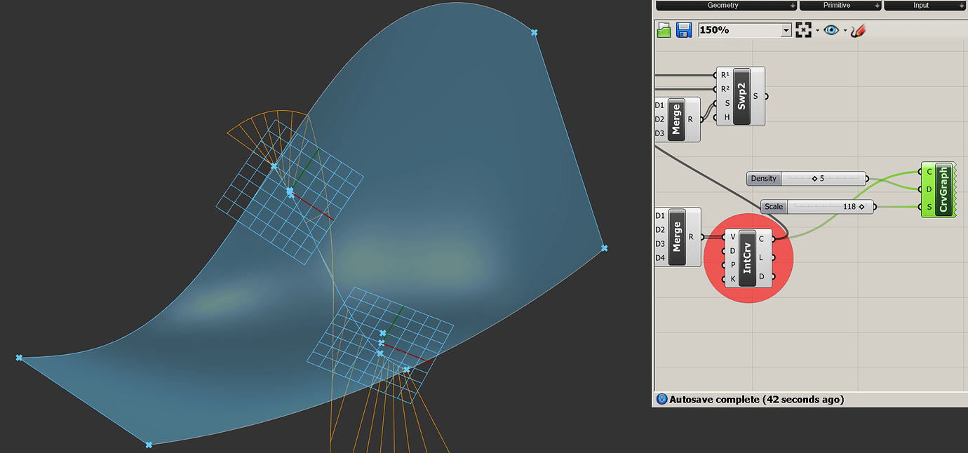Unstable Curve Frames - Grasshopper - McNeel Forum