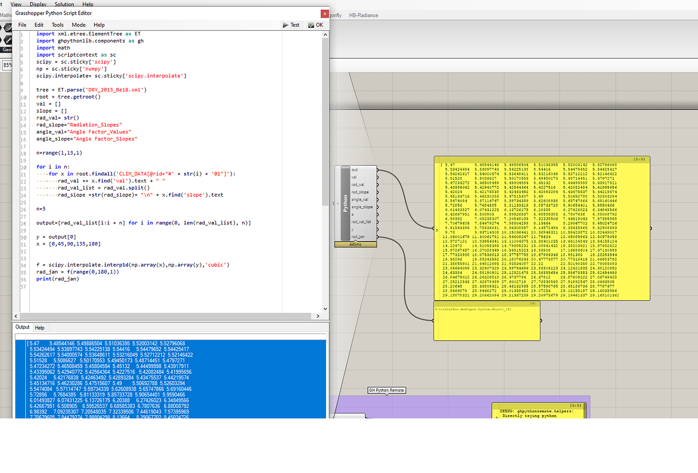 Interpolating output IronPython.NewTypes.System.Object_1$1 - Grasshopper - McNeel Forum