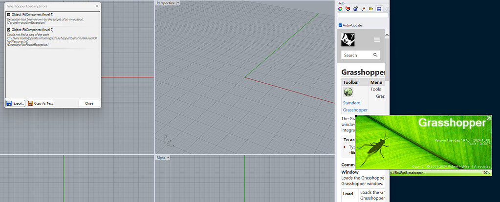 Grasshopper Loading Errors - Grasshopper - McNeel Forum