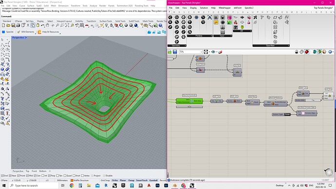 Mesh loop to shingles? - Grasshopper - McNeel Forum