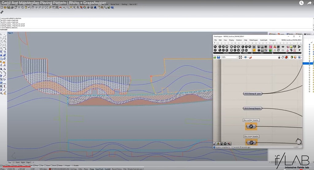 Paving pattern generation - Grasshopper - McNeel Forum