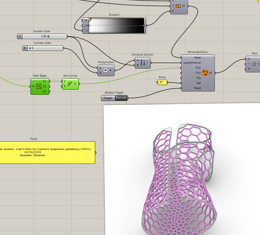 How to control populate geometry? - Grasshopper - McNeel Forum