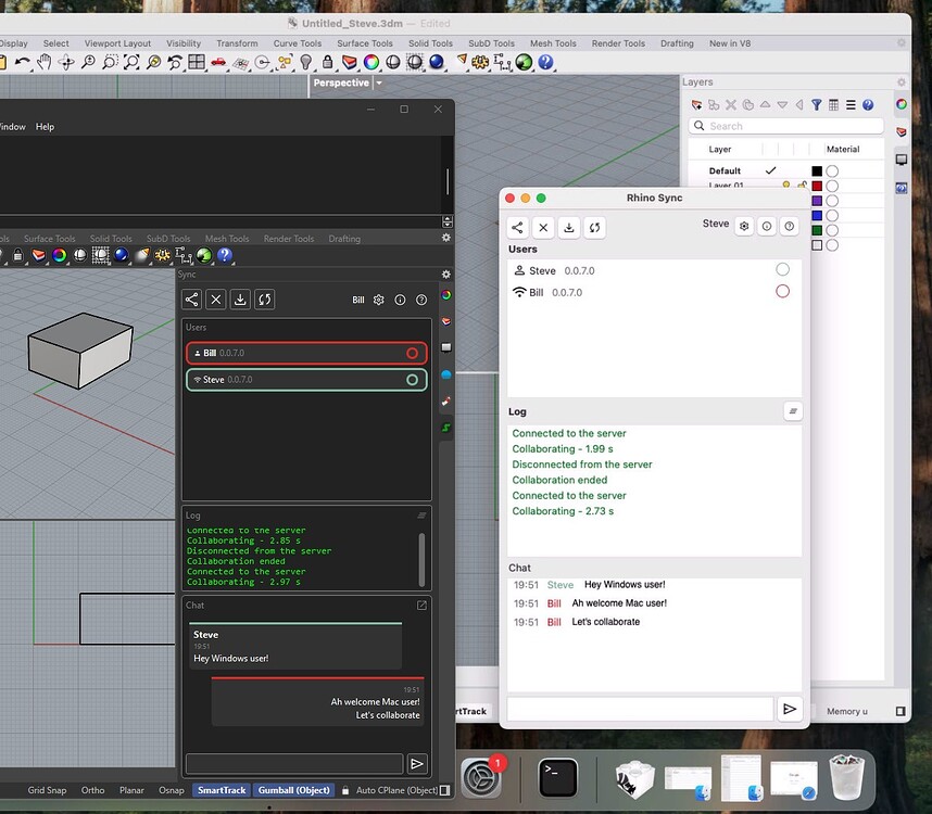 Introducing Rhino SYNC – Multi-User Collaboration for Rhino - Rhino Sync - McNeel Forum
