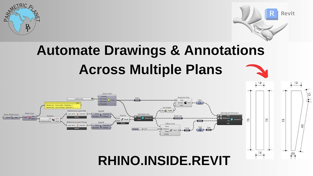Tutorial: Automating Drawings and Annotations Across Multiple Plans - Revit - McNeel Forum