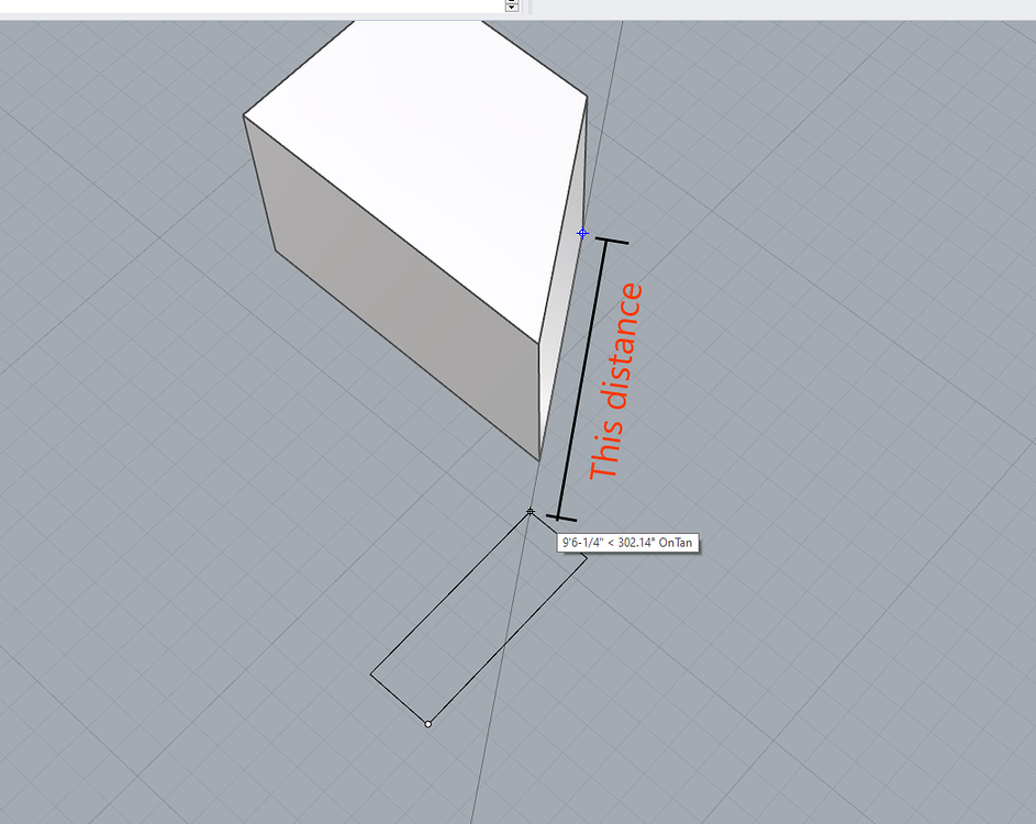Is there any way to type the tracking distance - Rhino - McNeel Forum