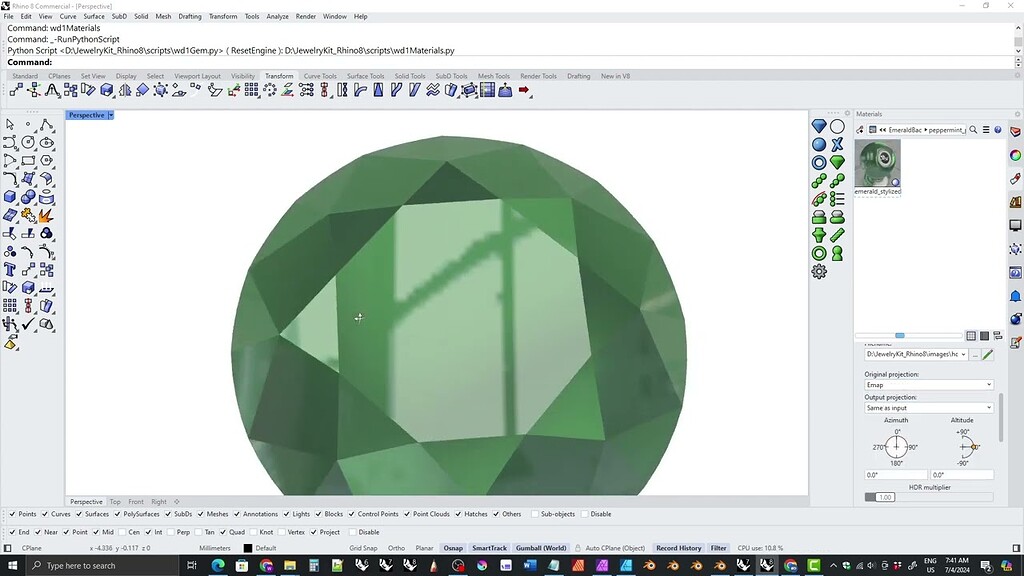 Environment Textures Broken After Last Update? - Rendering - McNeel Forum