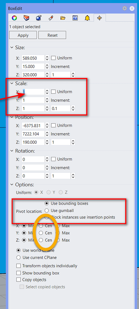 Scale BoxEdit - How to define Pivot from Bounding Box Center? - Rhino - McNeel Forum