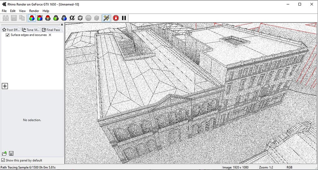 Render surface edges - Rendering - McNeel Forum