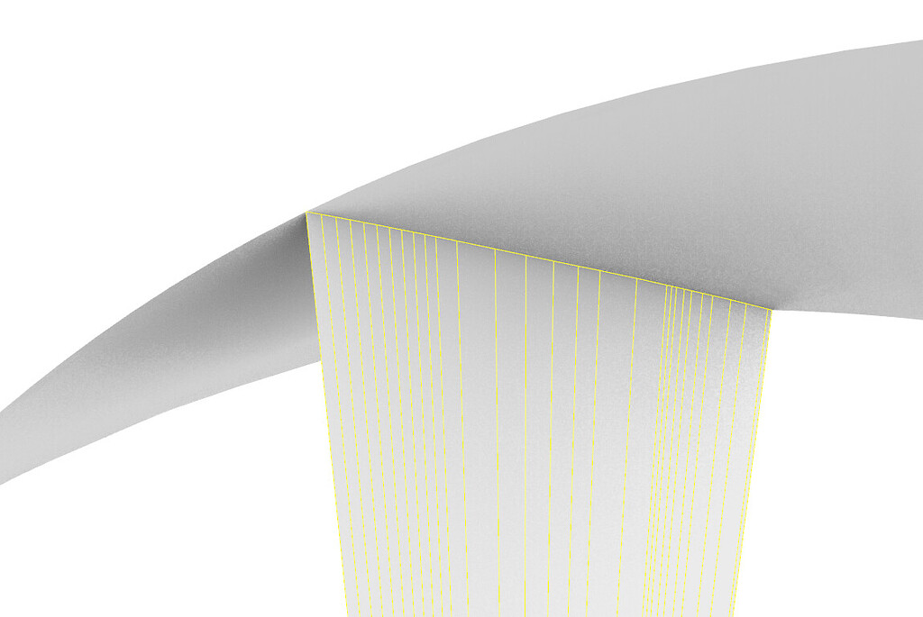 Extrude surface along curve with determined distance - Rhino - McNeel Forum