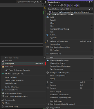 How to add resources properly in Visual Studio 2022? - Rhino Developer ...