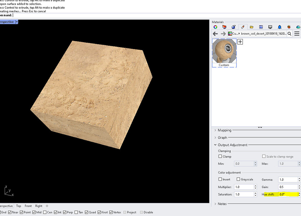 Change texture color without reducing original bitmap visibility? - Rendering - McNeel Forum