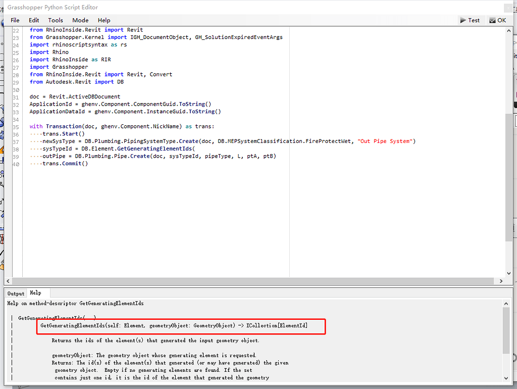 GetGeneratingElementIds - Revit - McNeel Forum