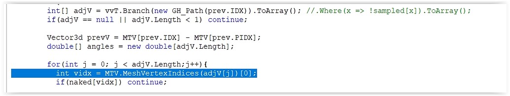 "mesh walking" , HOW TO SORT ARRAY IN GRASSHOPPER C# with double? - Grasshopper - McNeel Forum