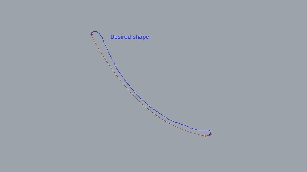 Set direction at curve end points - Kangaroo - McNeel Forum