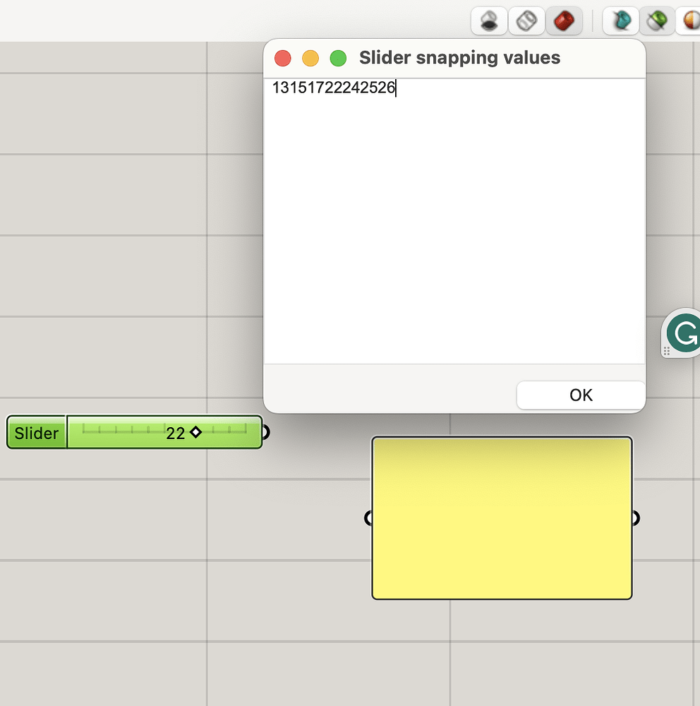 Mac grasshopper "edit snapping..." bug - GH for Mac - McNeel Forum