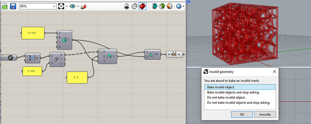 Invalid geometry - Grasshopper - McNeel Forum
