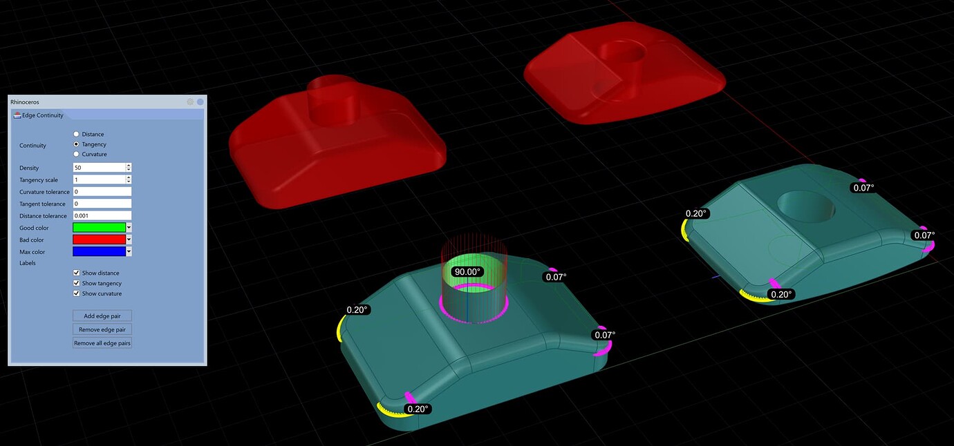 Fillet all filletable edges of a Brep using Fillet Edge - Grasshopper ...