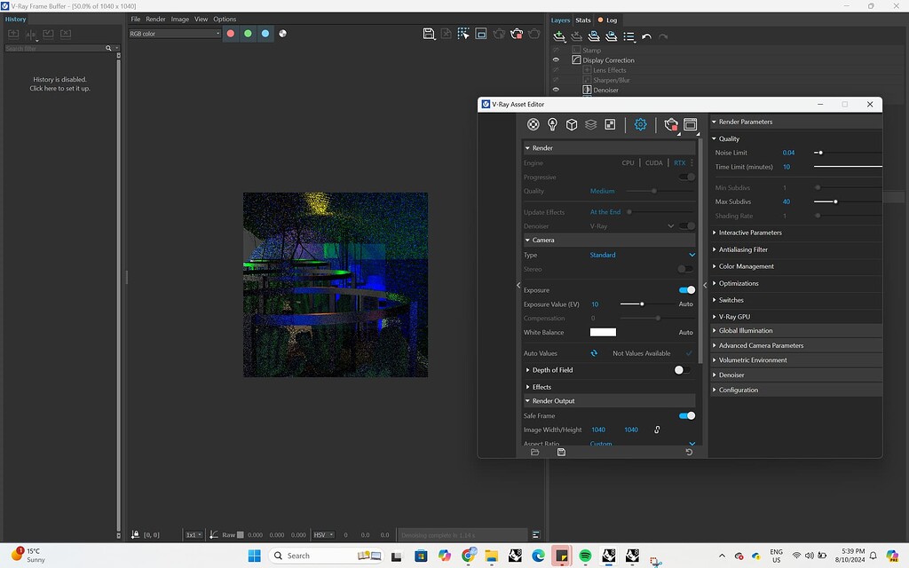 Noisy Render - V-Ray - McNeel Forum