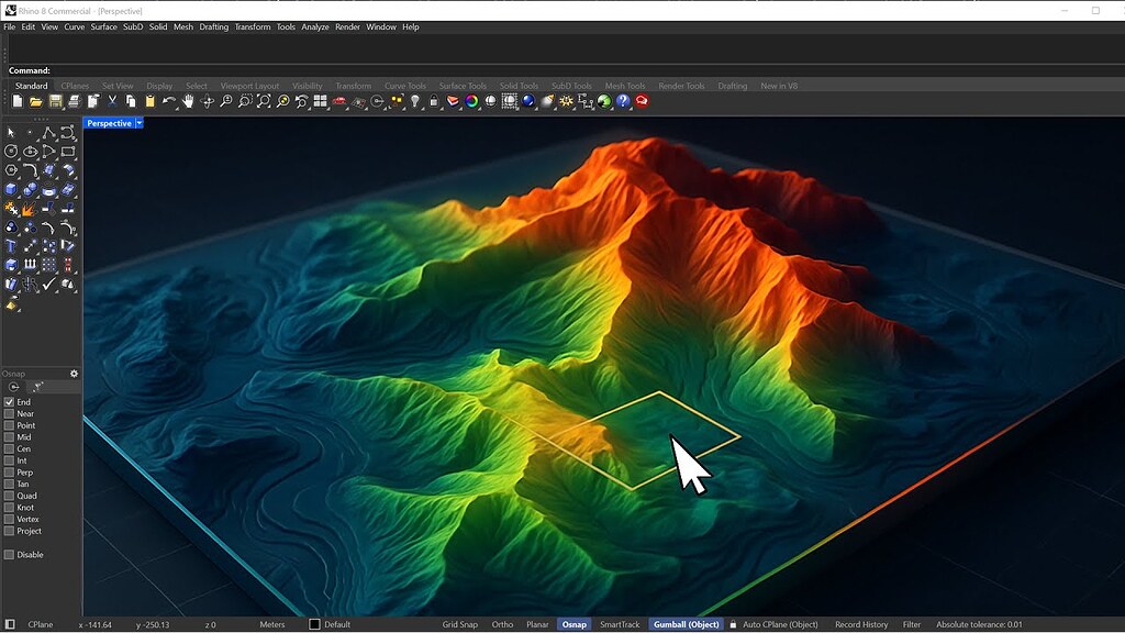Interactive Maps in Rhino Viewport - Plug Ins - McNeel Forum
