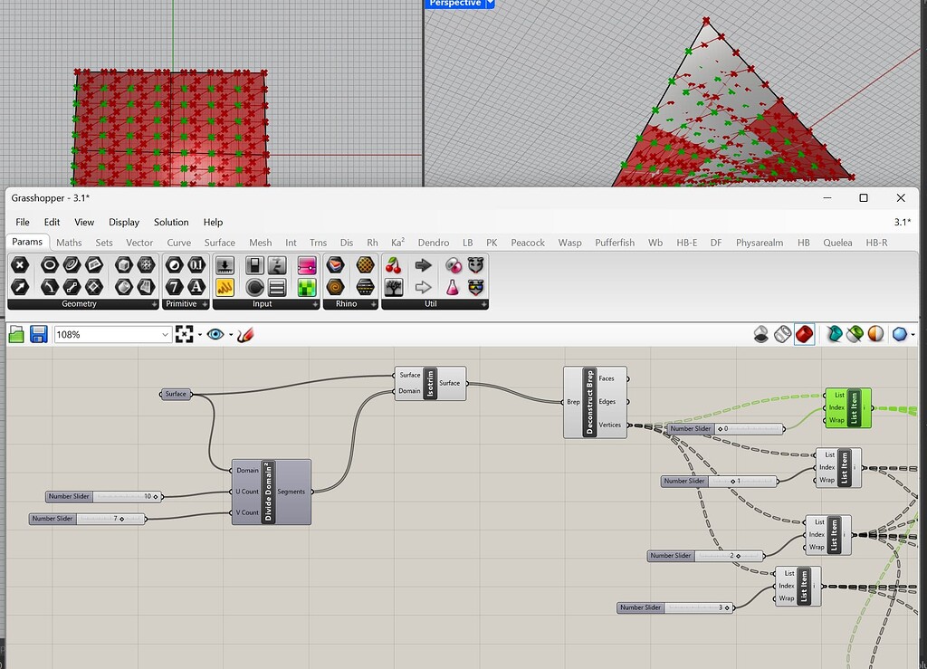 Deconstruct Brep/List Item is inconsistent - Grasshopper - McNeel Forum