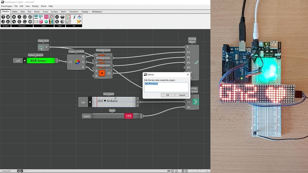 Gh2 & Arduino Serial Communication - Grasshopper - McNeel Forum