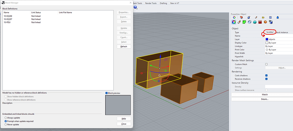 Copy Block name to Object name - Grasshopper - McNeel Forum