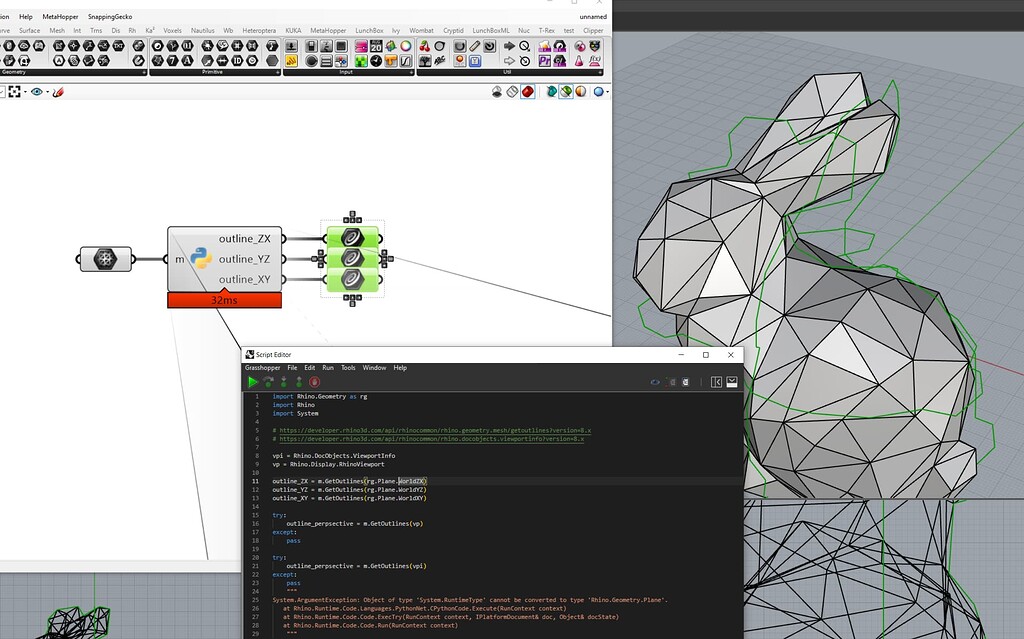Clarification on mesh.GetOutlines() for Arbitrary Orientations/Views ...