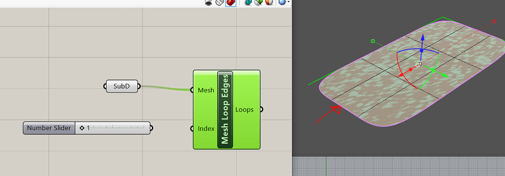 Selecting Just Subd Outer Edge Like Dupedge Rhino Command Grasshopper Mcneel Forum