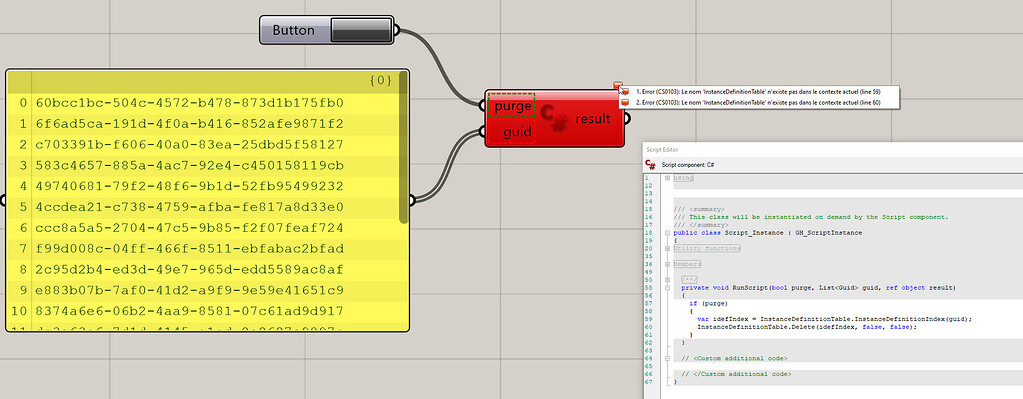 Purge blocks by GUID (C#) - Grasshopper Developer - McNeel Forum