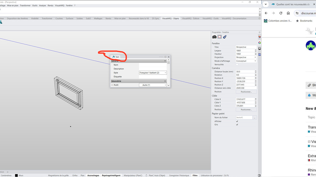 How can I create customized windows? - VisualARQ - McNeel Forum