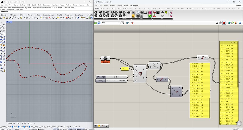 Curve To Polyline Problem - Grasshopper - McNeel Forum