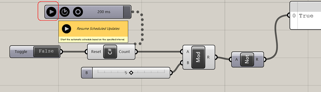 Automatic "run timer" with batch - Grasshopper - McNeel Forum