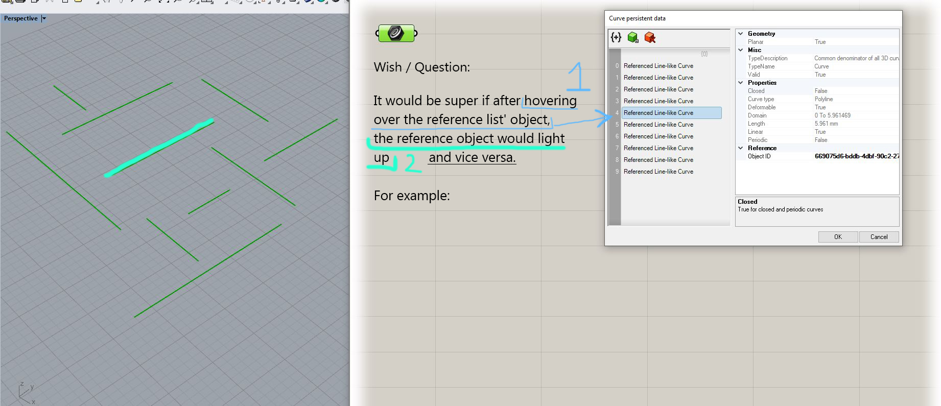 Wish ion The Reference Object Backlight Grasshopper2 McNeel Forum