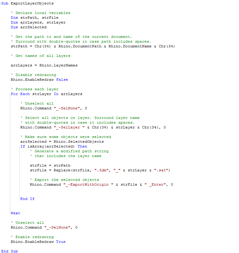 Export By Layer And ExportWithOrigin - Scripting - McNeel Forum