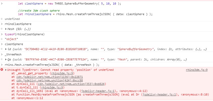 Mesh.createFromThreejsJSON() arguments Rhino3dm Javascript - rhino3dm ...
