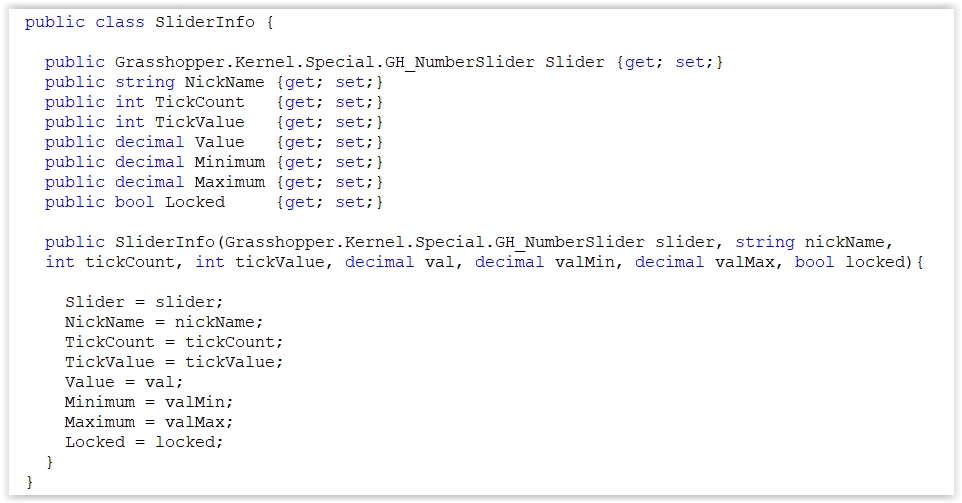 Sliders Values and Names to Text? - Grasshopper - McNeel Forum