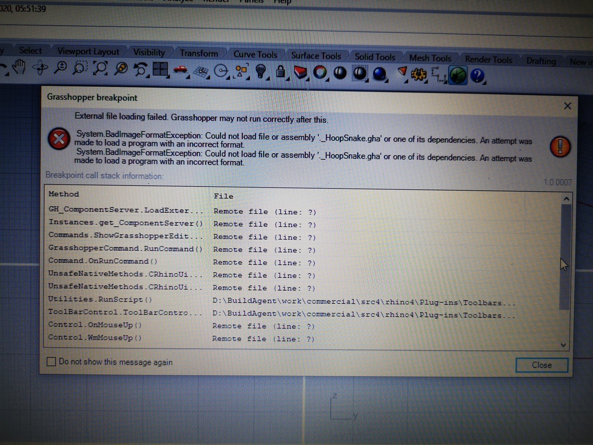 Grasshopper not seeing components - Page 2 - Grasshopper - McNeel Forum