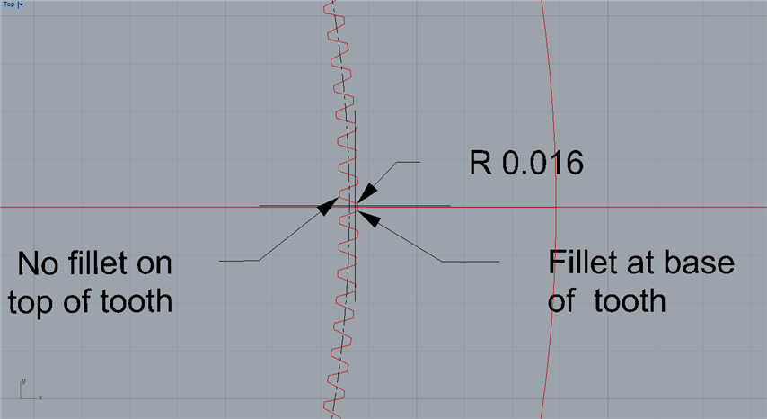 Fillet curves at base of gear teeth only - Rhino for Windows - McNeel Forum