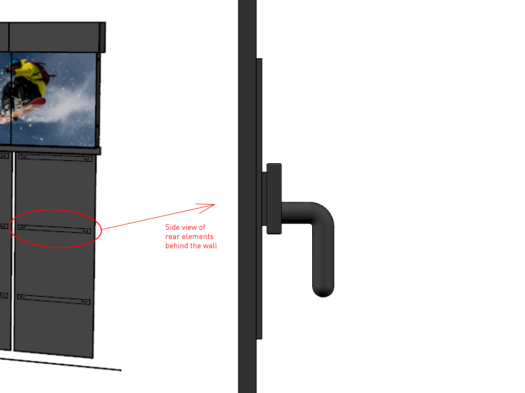 Close rear object lines are displayed over front objects in viewport ...